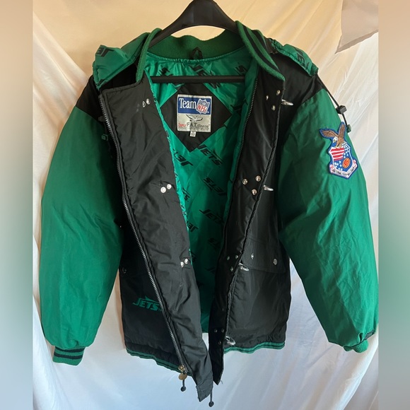 Jackets & Coats | Vintage Triple Fat Goose X Nfl Duck Down Ny Jets ...